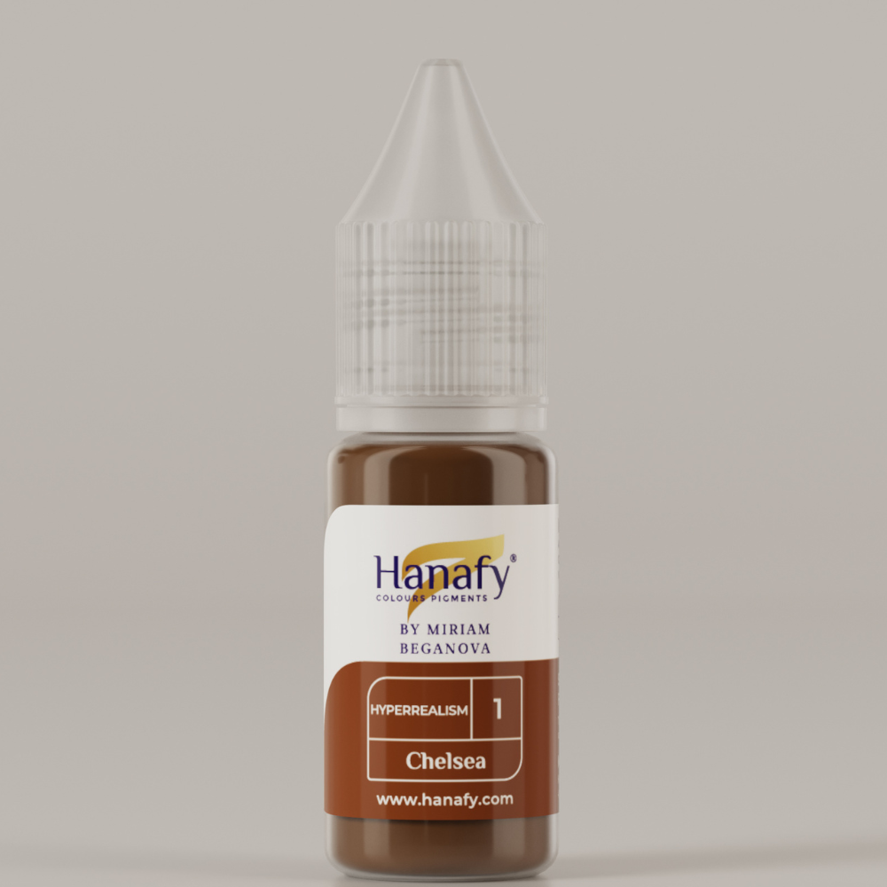 Brow Pigments | Hanafy - Hyperrealism Chelsea No.1 – ID Liner Pro PMU USA