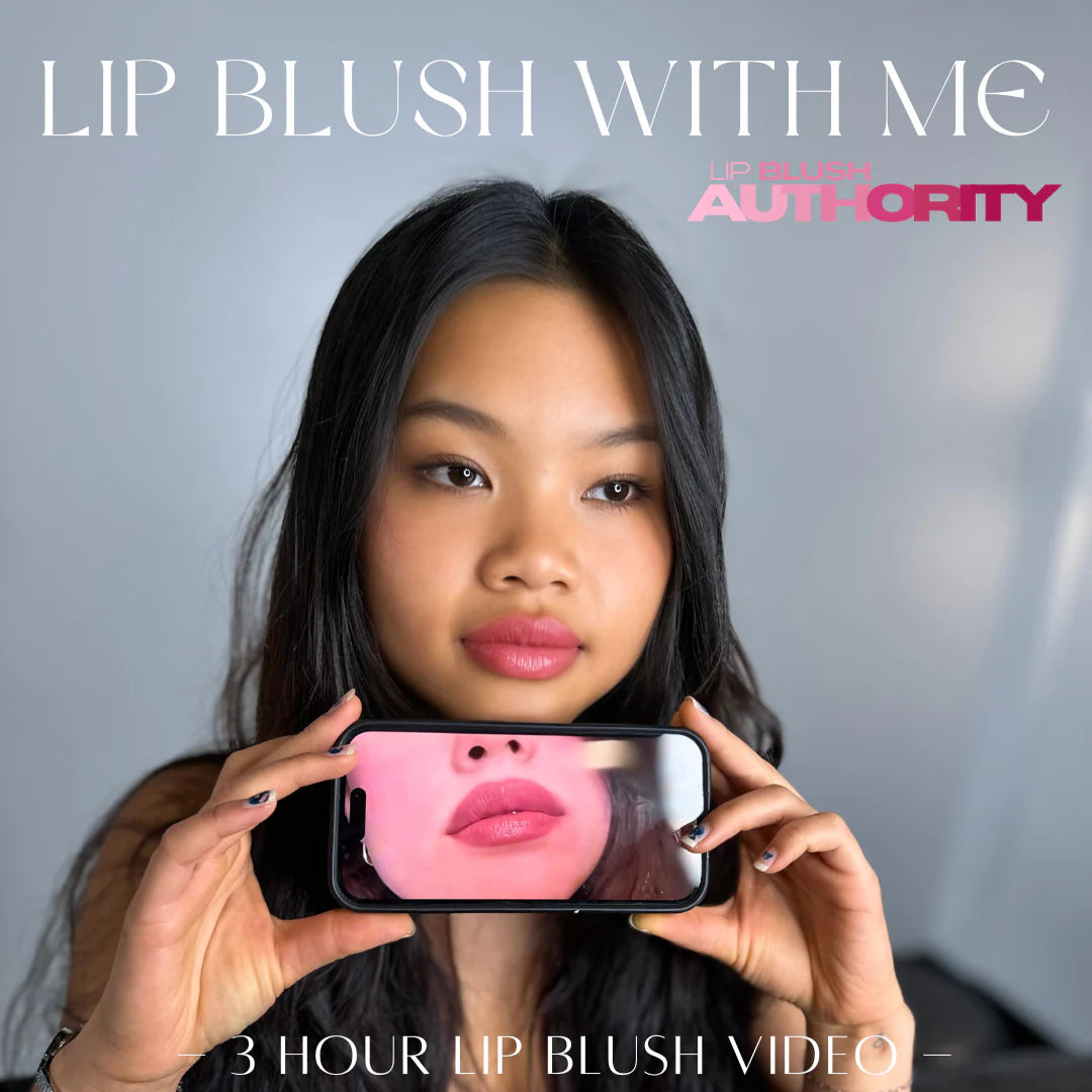 Lip Blush With Me @lipblushauthority | Online Permanent Makeup Trainin ...
