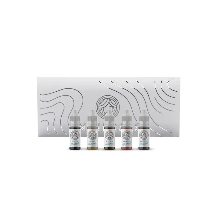 Brow Pigments | FACE Mineral Line - Set of 5 – ID Liner Pro PMU USA